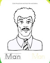 Coloring arts « ESL Vocab Fox « Page 3